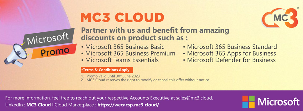 MC3 Cloud CSP Storefront - home